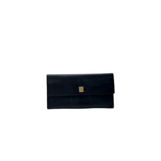 Dior Portefeuille en cuir Pre-owned - Femme - Pre-owned - Bleu - Taille: ONE Size