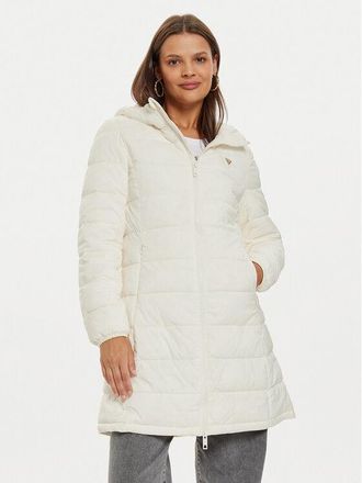 Guess Winterjacke New Aleta V4YL05 WF3X0 &Eacute;cru Regular Fit