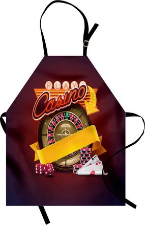 Abakuhaus Kasino Kochsch&uuml;rze, Freizeitaktivit&auml;ten Gl&uuml;cksspiel Roulette Wheel Dices und EIN Stapel von Tokens, Farbfest H&ouml;henverstellbar Waschbar Klarer Digitald