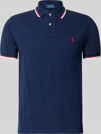 Polo Ralph Lauren Slim Fit Poloshirt aus reiner Baumwolle