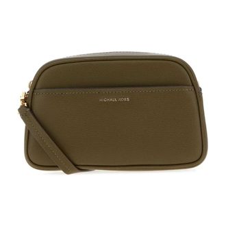 Michael Kors Jet Set Kleine Leder Kamera Umh&auml;ngetasche - - Bags - Damen - Gr&uuml;n - ONE SIZE