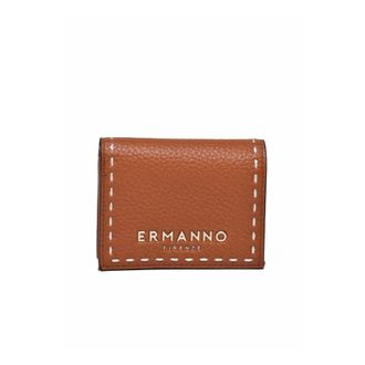 Ermanno Scervino Femme, Accessoires, Brun, Taille: ONE Size Portafoglio 11x8
