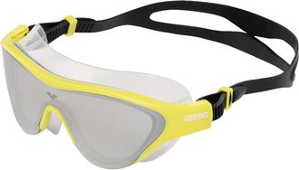 Arena The One Verspiegelte Anti-Fog Unisex Schwimmbrille für Erwachsene, Taucherbrille mit Breiten Gläsern, UV-Schutz, Selbstjustierender Nasensteg, Orbit-P