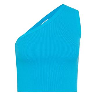 Drykorn Asymmetrisches Ripptop - - Tops - Damen - Blau - S