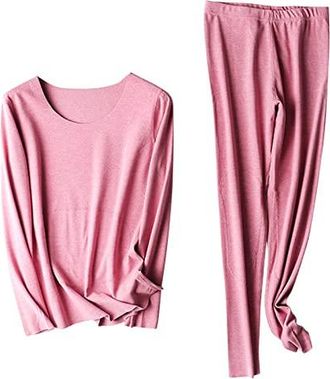 Generic Ensemble de lingerie sexy pour femme - Ensemble de sous-v&ecirc;tements stretch - Lingerie de mariage, Rose, XXL