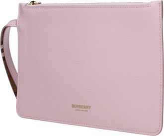 Burberry Leather Clutch - Pink