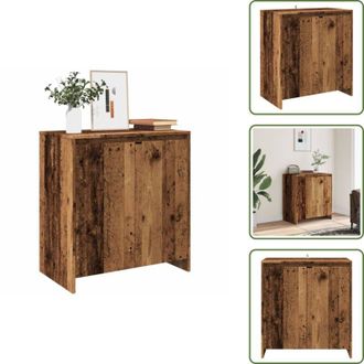 vidaXL Sideboard Altholz-Optik 70x41x75 cm Holzwerkstoff - Sideboard - Sideboards - Buffetschrank - Schrank