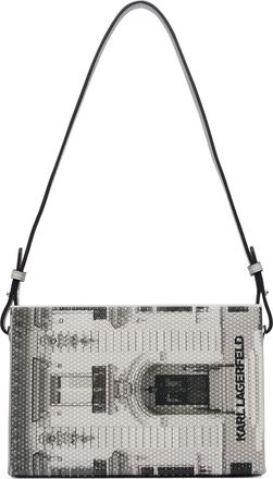 Karl Lagerfeld Handtasche KARL LAGERFELD B4W30365 Grau