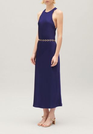 Claudie Pierlot Langes, satiniertes Kleid