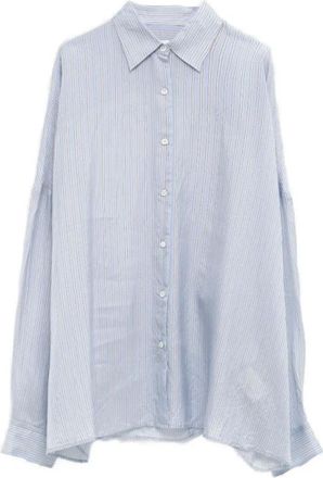 Dries Van Noten Femme, Blouses et Chemises, Bleu, Taille: 38 FR Camicia