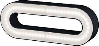 Paulmann 942.07 Outdoor Moval LED IP44 warmweiß Diffus Acryl 94207 Aussenleuchte mit Akku tragbar Gartenbeleuchtung Mobil Terassenlicht