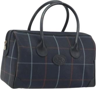 Burberry Pre-owned Vintage Boston Bag - Femme - Pre-owned - Bleu - Taille: ONE Size
