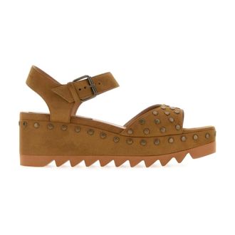 Stella McCartney Femme, Chaussures, Brun, Taille: 37 EU Sandales Elyse