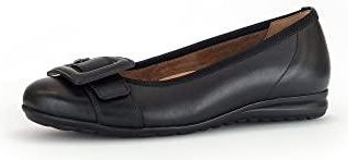 Gabor Femme Ballerines, Dame Ballerines Classiques,Ballerines,Chaussures d&eacute;t&eacute;,Classique,&eacute;l&eacute;gant,Noir (Schwarz) / 57,40 EU / 6.5 UK