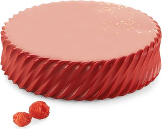 Silikomart | Silikonform DRESS, Antihaft, Packung mit 1 Form, 3D Design, Ø 185 h 47 mm, Volumen 1,2 l, Made in Italy