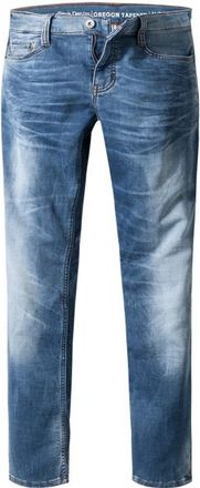Mustang Jeans Herren Jeans blau Baumwoll-Stretch