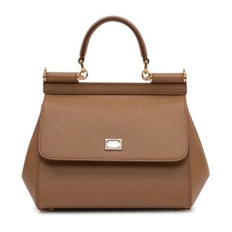 Dolce & Gabbana Sicily Handbag - - Bags - Damen - Braun - ONE SIZE