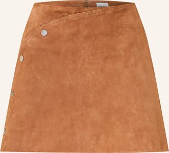 Claudie Pierlot Claudie Pierlot Lederrock braun