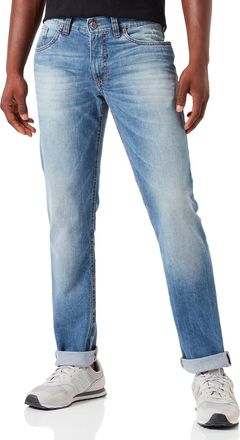 Gardeur Herren Bill Slim Jeans, Blau (Stone 167), W33/L34