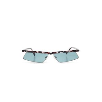 The Attico Rechteckige Sonnenbrille - - Accessories - Damen - Schwarzk - ONE SIZE