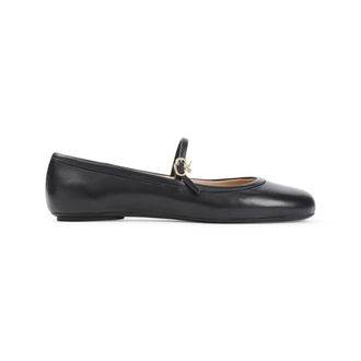 Gianvito Rossi Femme, Chaussures, Noir, Taille: 39 1/2 EU Chaussures Ballerines Carla Noires