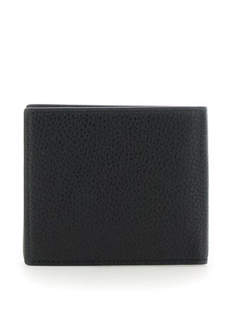Gucci Mens Black Bi-Fold Wallet With Logo Calf