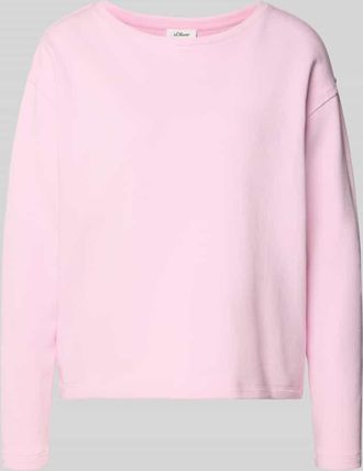 s.Oliver Red Label Relaxed Fit Sweatshirt aus Baumwoll-Mix
