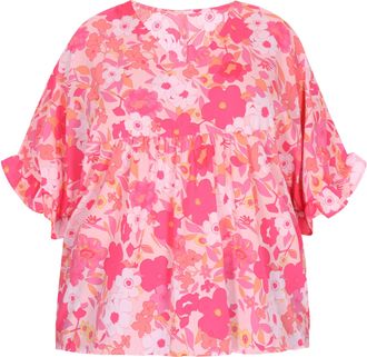 Izia Bluse in gro&szlig;en Gr&ouml;&szlig;en Frauen Rose