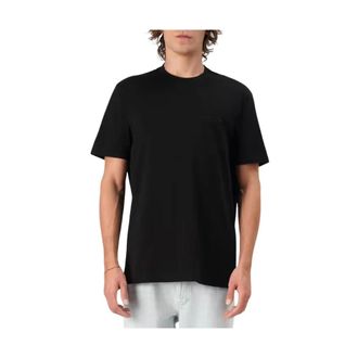 A|X Armani Exchange Regular Fit T-Shirt mit Logo - - Tops - Herren - Schwarzk - M