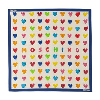 Moschino Seidenschal - - Accessories - Damen - Mehrfarbig - ONE SIZE