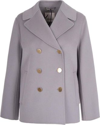 Max Mara Femme, Vestes, Bleu, Taille: 38 FR Margot Blazer