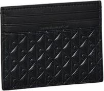 Calvin Klein Porte-cartes en cuir textur&eacute;
