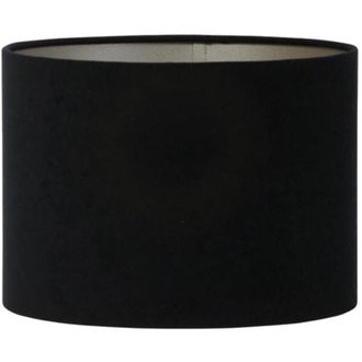 Light & Living Lampenschirm - Velours - schwarz - textil - ø - Light&living