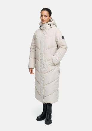 Marikoo Winterjacke MARIKOO Ranja, Damen, Gr. XL, beige (bone), Obermaterial: 100% Polyester. Futter: 100% Polyester. Wattierung: 100% Polyester. &Auml;rmelfutter: