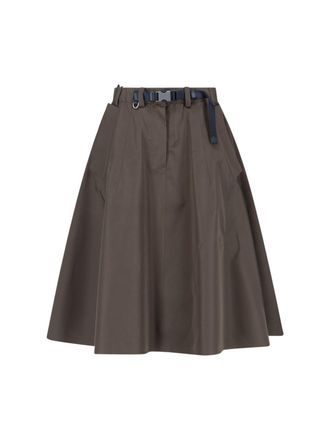 Prada Technical Canvas Skirt