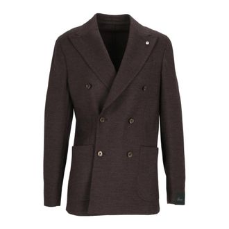 Lubiam Giacca Drop S - - Suits - Herren - Braun - S