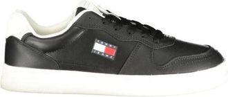 Tommy Hilfiger Femme, Chaussures, Noir, Taille: 37 EU Baskets en polyur&eacute;thane avec fermeture &agrave; lacets