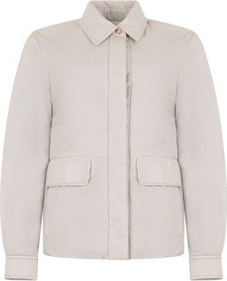 Moorer Veste courte Muriel - Femme - Vestes - Beige - Taille: 36 FR