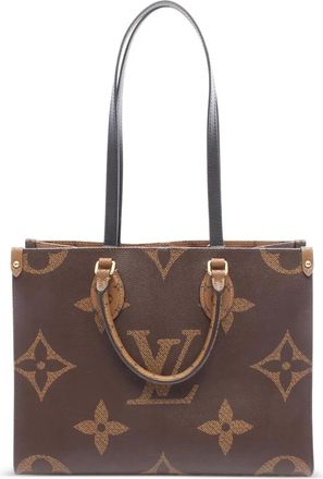 Louis Vuitton sac à bandoulière Giant OnTheGo MM (2021-2025) - Marron