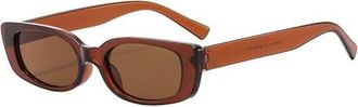 Generic Lunettes De Soleil Carr&eacute;es &Agrave; Petite Monture For Homme, For Le Plein Air, Les Vacances, Sport, For Femme(Orange)