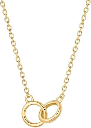 Glanzst&uuml;cke M&uuml;nchen Halskette - Sterling Silber Halskette - Gr. unisize - in Gold - f&uuml;r Damen