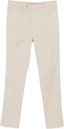 Canali Homme, Pantalons, Beige, Taille: 3XL Pantalon slim