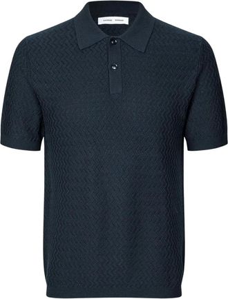 Sams&oslash;e & Sams&oslash;e Homme, Tops, Bleu, Taille: S Polo Chemises