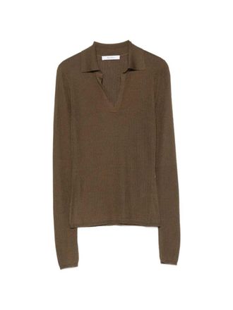 Max Mara Pull c&ocirc;tel&eacute; style polo