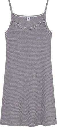 Petit Bateau Damen A099E Bettjacke, Smoking/Marshmallow, XL