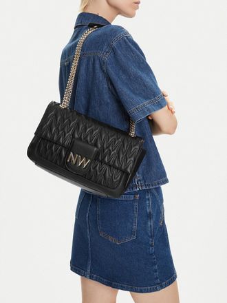 Nine West Handtasche Nine West CEO-Astoria-Allure-LX10165 Schwarz
