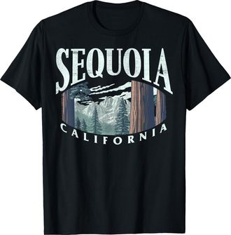 Trendy Apparel Sequoia California National Park Forest Trees T-Shirt