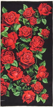 Dolce & Gabbana Seidentuch rot