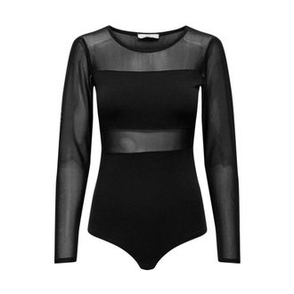 Only Only, Femme, Tops, Noir, Taille: 34 FR Margot LS Bodysuit