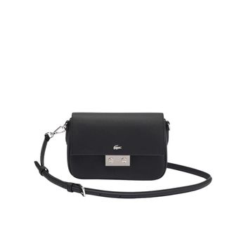 Lacoste Daily City Flap Bag - - Bags - Damen - Schwarzk - ONE SIZE